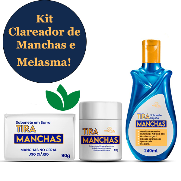 Kit Clareador de MELASMA e MANCHAS
